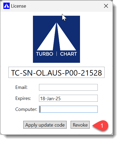 What does the "Revoke" button do?